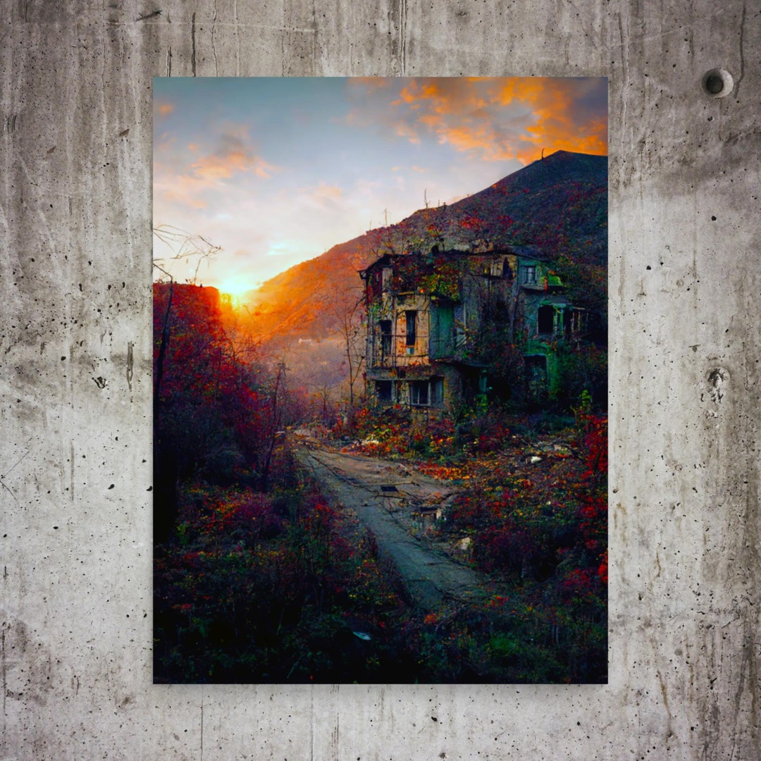 Fire of Dusk Poster, Various Sizes. - Etsy