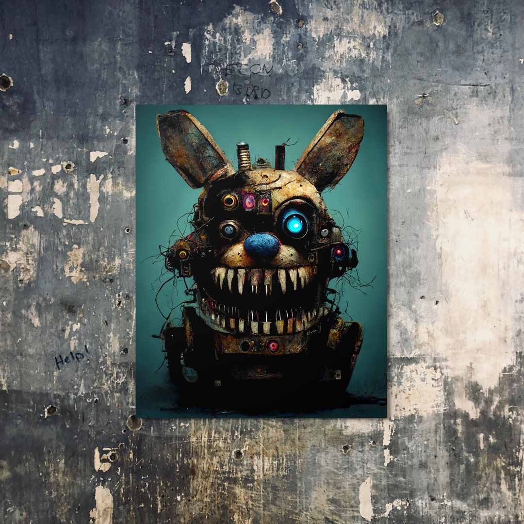 Bonnie FNAF Metal Prints - Etsy