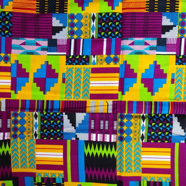 African Print Material - Etsy