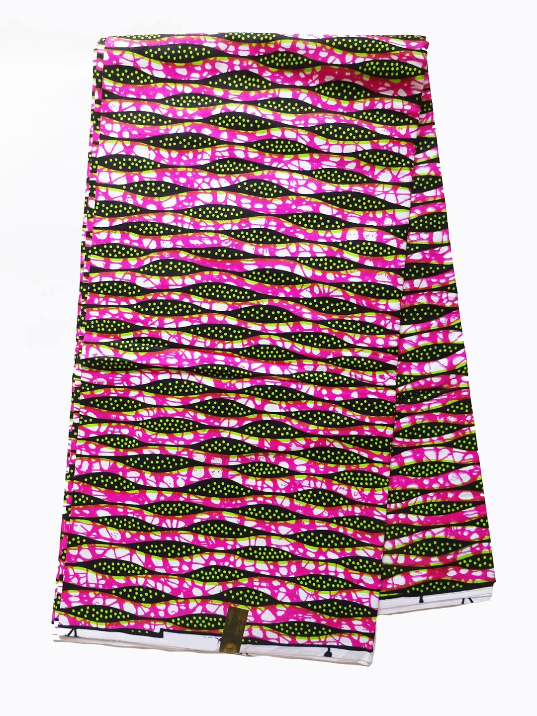 African Wax Print Cotton Fabric Abstract African Fabric by the Yards ...