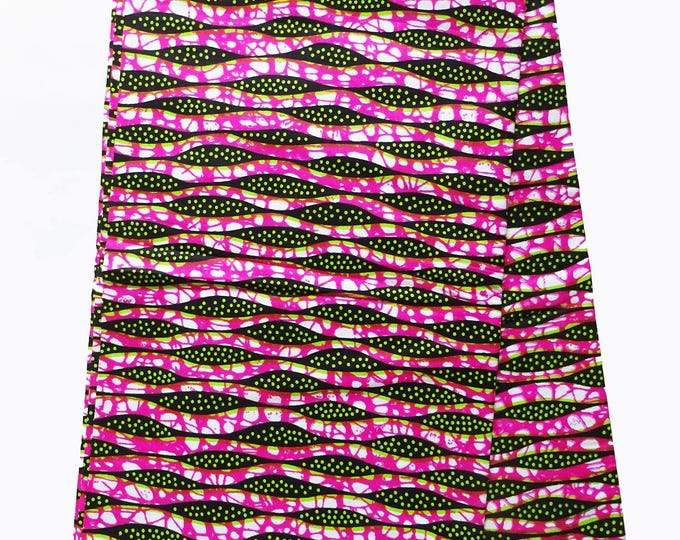 African Wax Print Cotton Fabric Abstract African Fabric by the Yards ...
