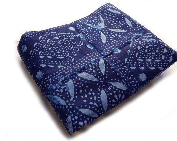 Indigo Batik Fabric, Adire Eleko Fabric From Nigeria, Yoruba Pattern ...