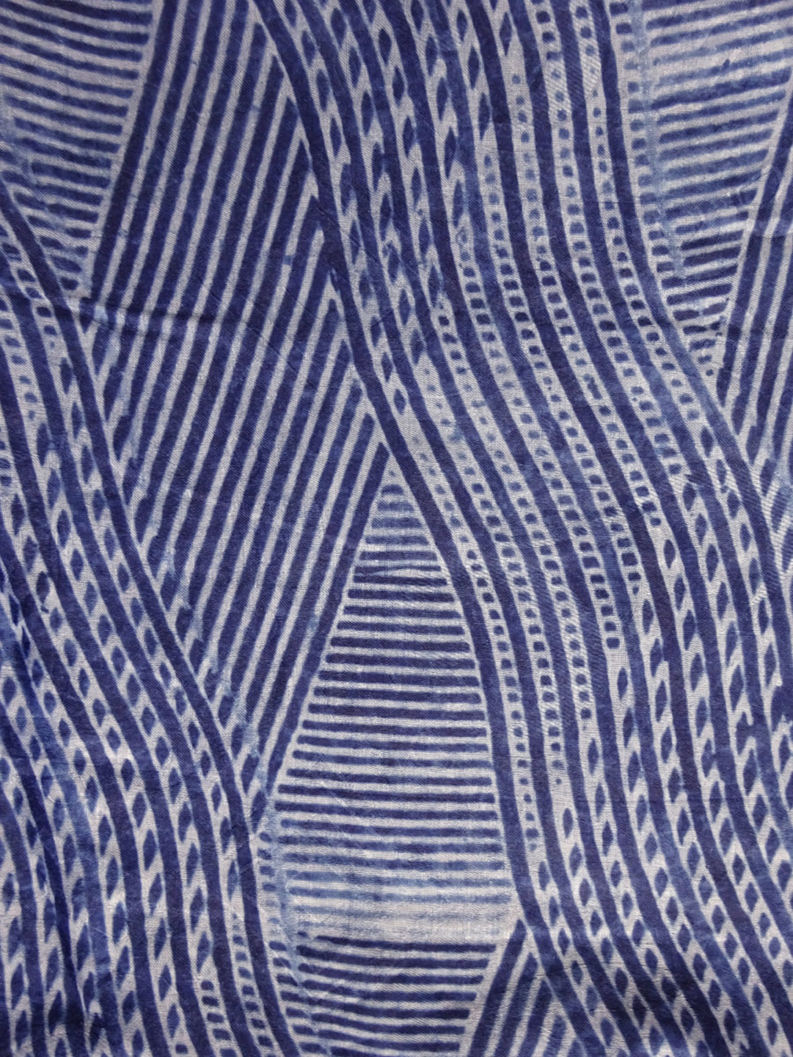 Hand-dyed Fabric african indigo Ethnic fabric Nigerian Adire | Etsy