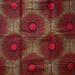 Red and Brown African Fabric by the Yard, 100% Cotton African Material ...