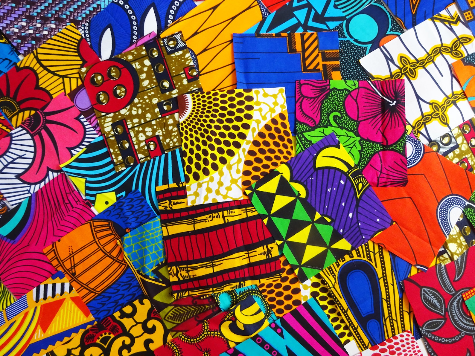 African Fabric сharm Packs Quilting Squares 5 / African Print - Etsy