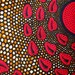 Red and Brown African Fabric by the Yard, 100% Cotton African Material ...