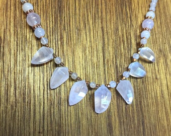 Copper bead necklace | Etsy