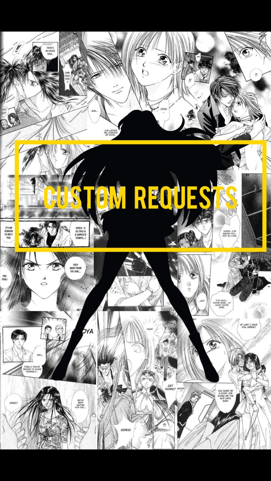 Custom Requests Manga Wall Art *digital File* - Etsy