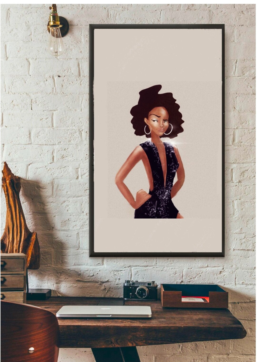 Illustration Badass III - Etsy