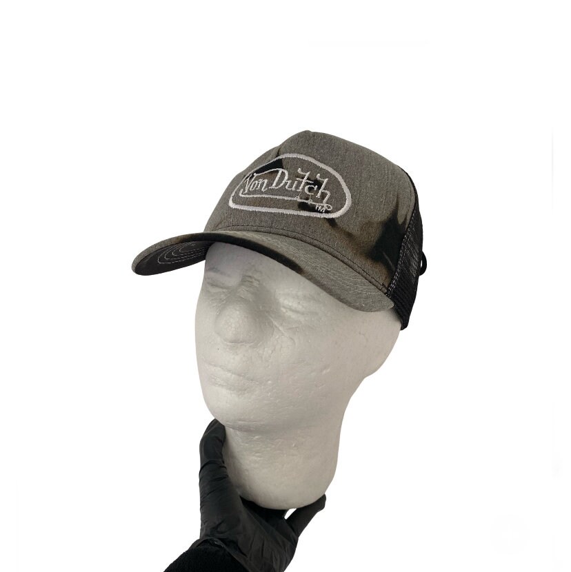 Von Dutch Trucker Cap - Y2K Tie Dye Hat - Etsy