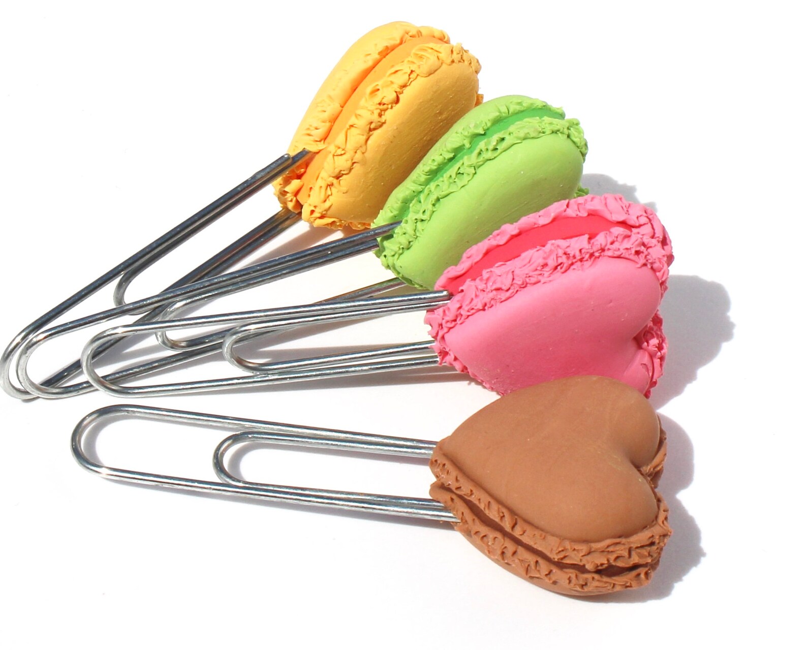 Macaron Planner Clips French Macaron Cake Bookmark Macaroon Planner ...