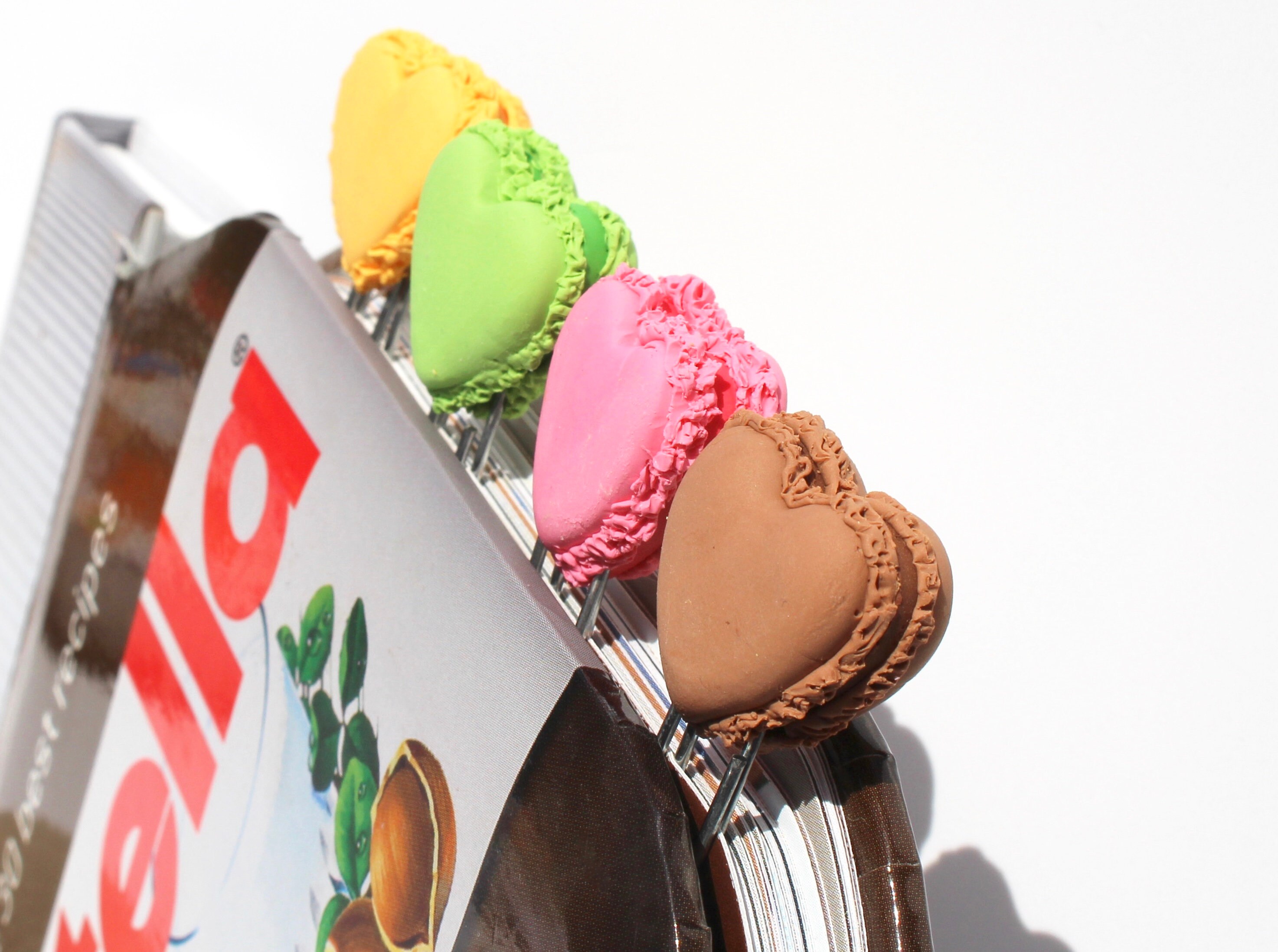 Macaron Planner Clips French Macaron Cake Bookmark Macaroon Planner ...