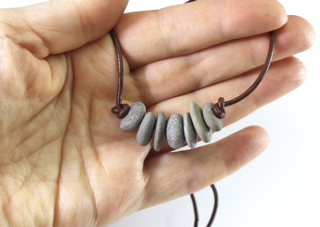 Rock Necklace Zen Necklace Buddhist Stone Stack Spiritual Stacked ...