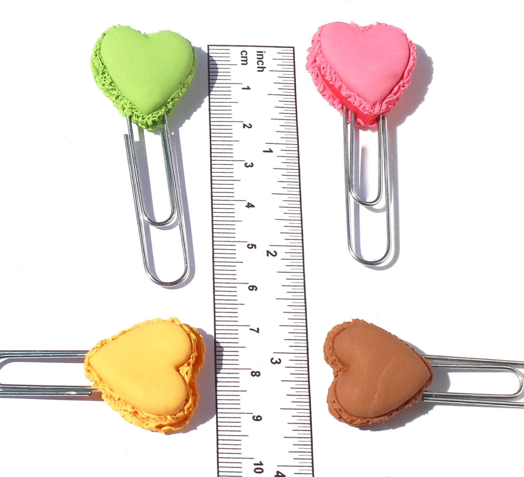 Macaron Planner Clips French Macaron Cake Bookmark Macaroon Planner ...