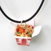 Noodle Necklace Chinese Take Out Necklace Chinese Take Away Food ...