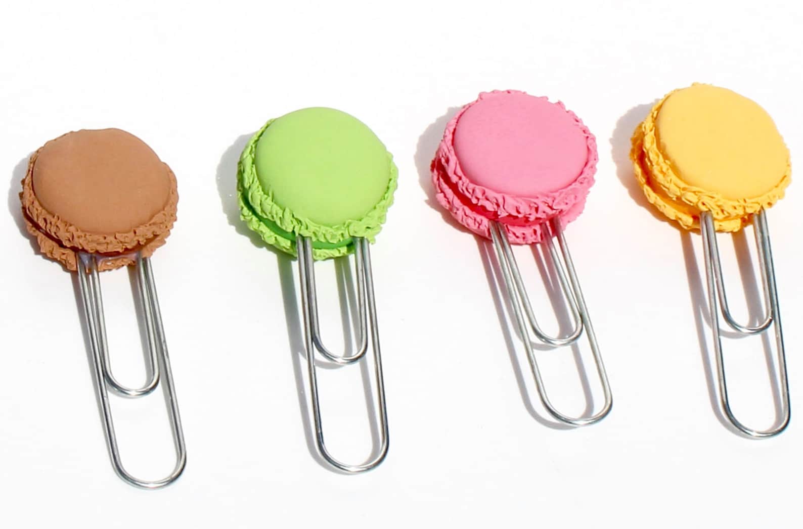 Macaron Planner Clips French Macaron Cake Bookmark Macaroon Planner ...