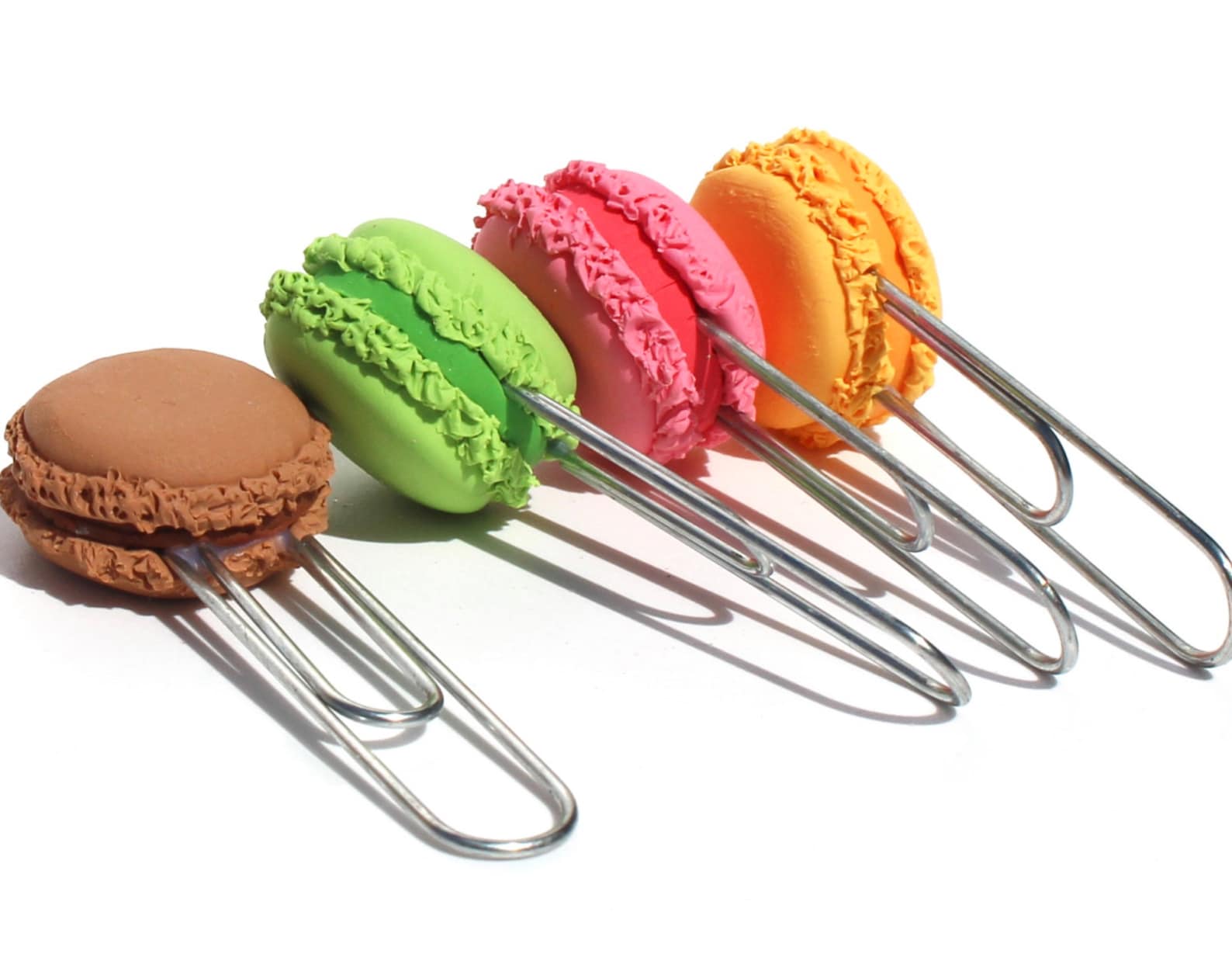 Macaron Planner Clips French Macaron Cake Bookmark Macaroon Planner ...
