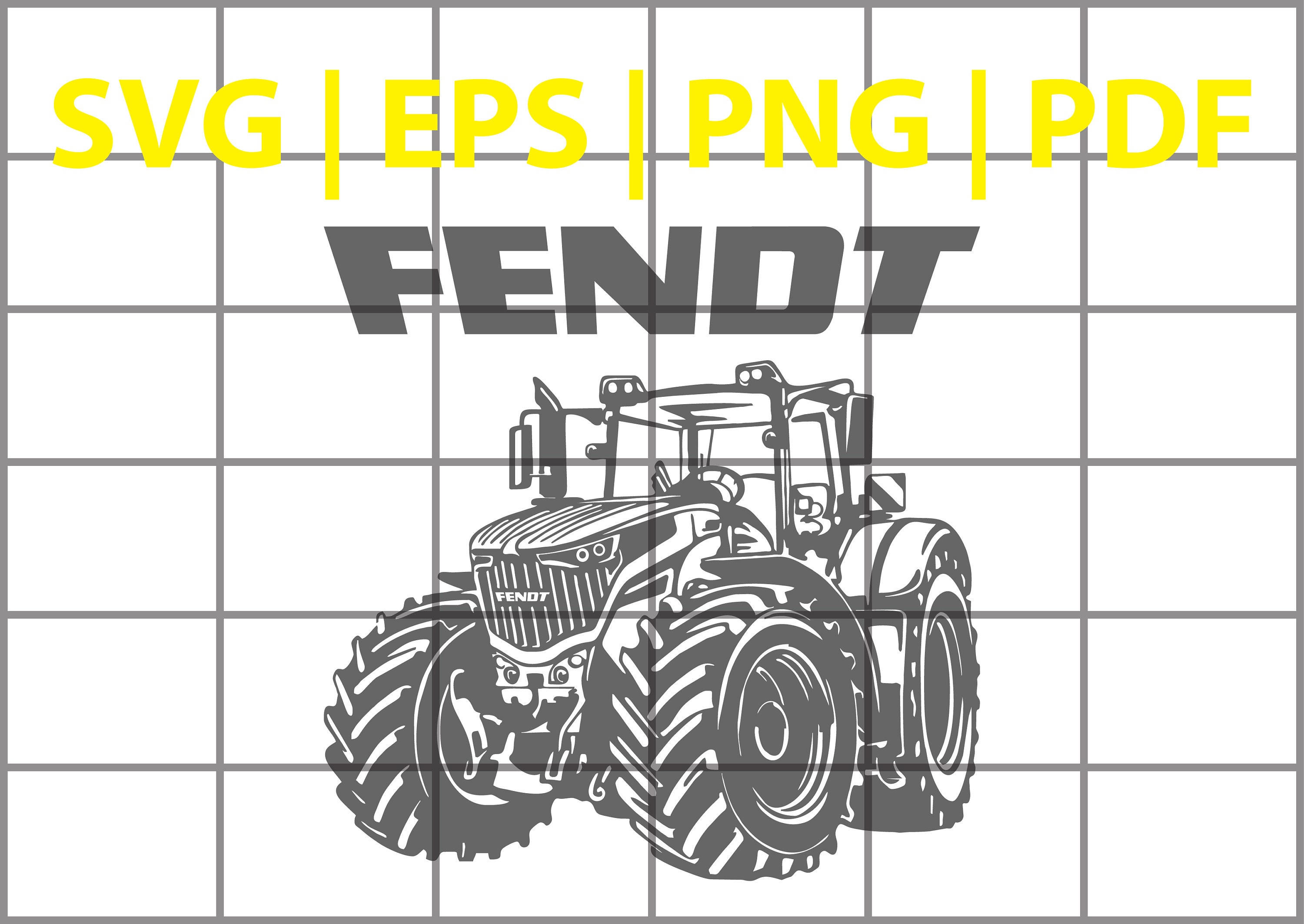 FENDT svg Schnittdatei Cricut Silhouette Svg Pdf Eps Png - Etsy.de