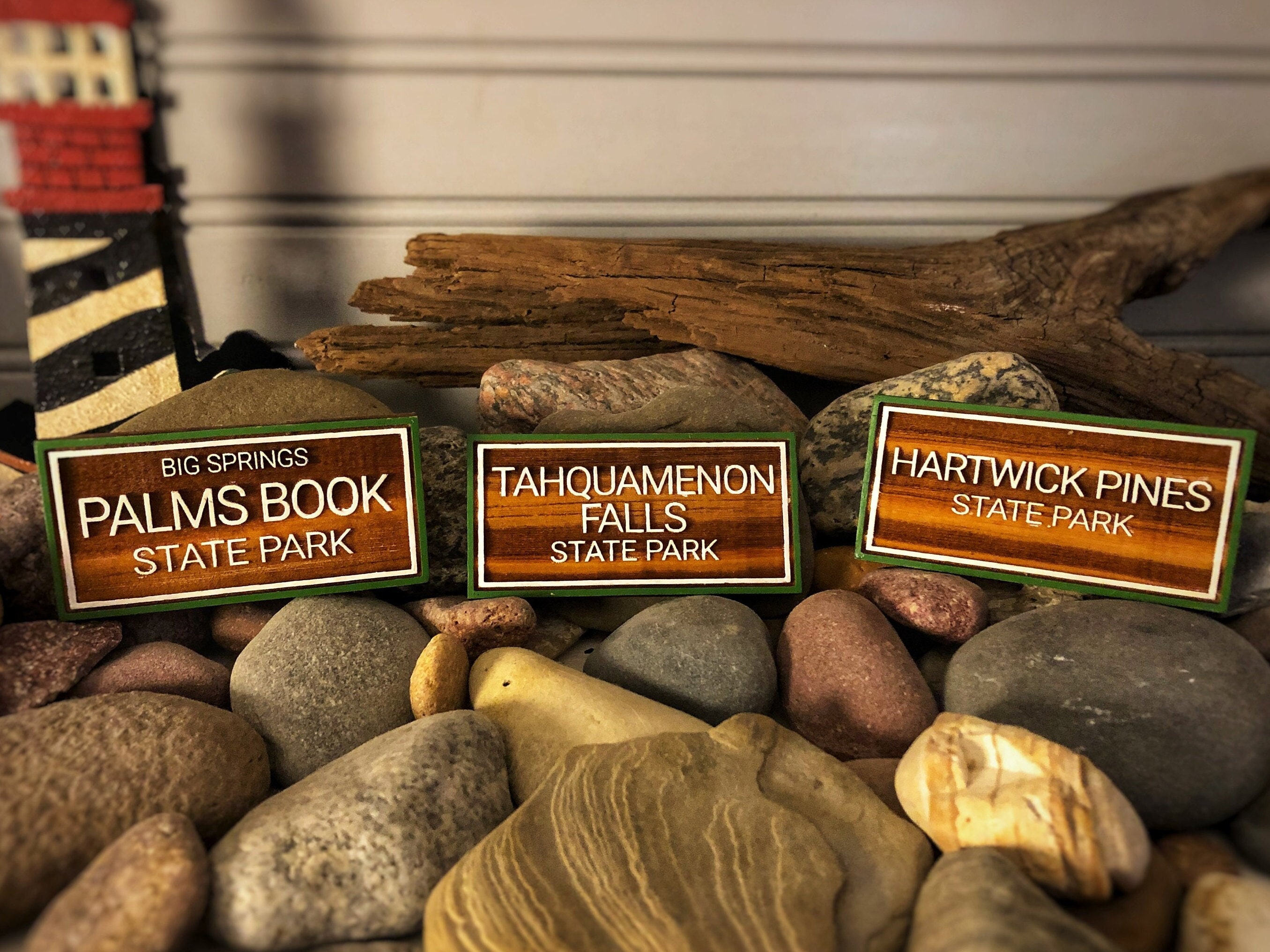 Any Michigan State Park Sign-personalized Hand-painted Wooden - Etsy