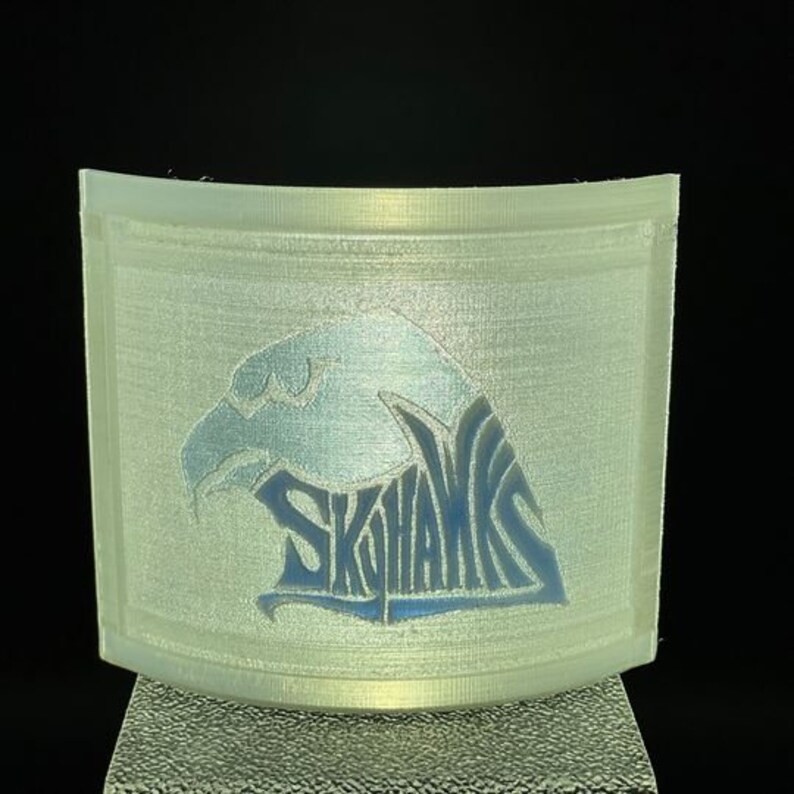 Customized 3D Printed Color Lithophane Night Light - Etsy