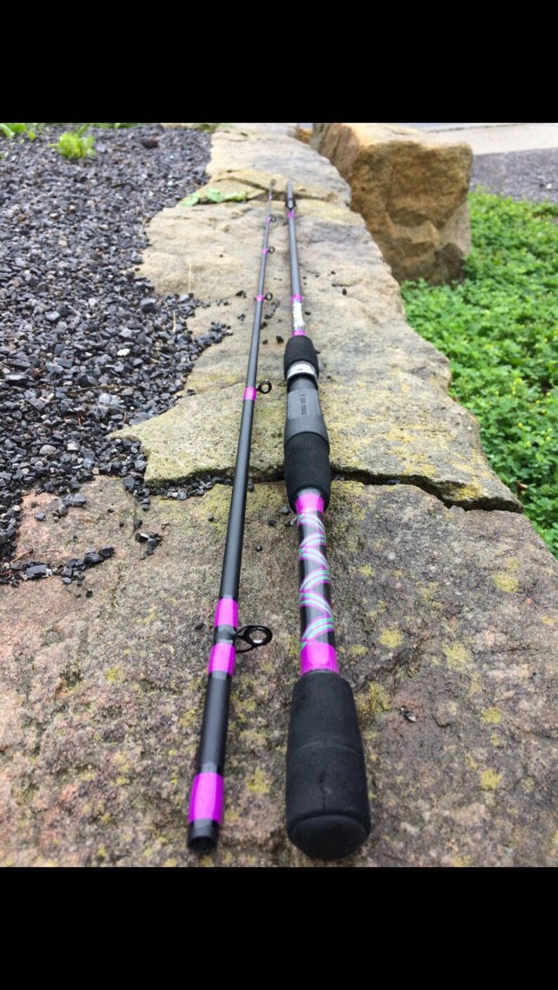 Custom Fishing Rods With Your Image by Hippiefish Rods - Etsy