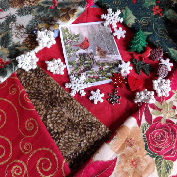 Cardinal Quilt Kit - Etsy