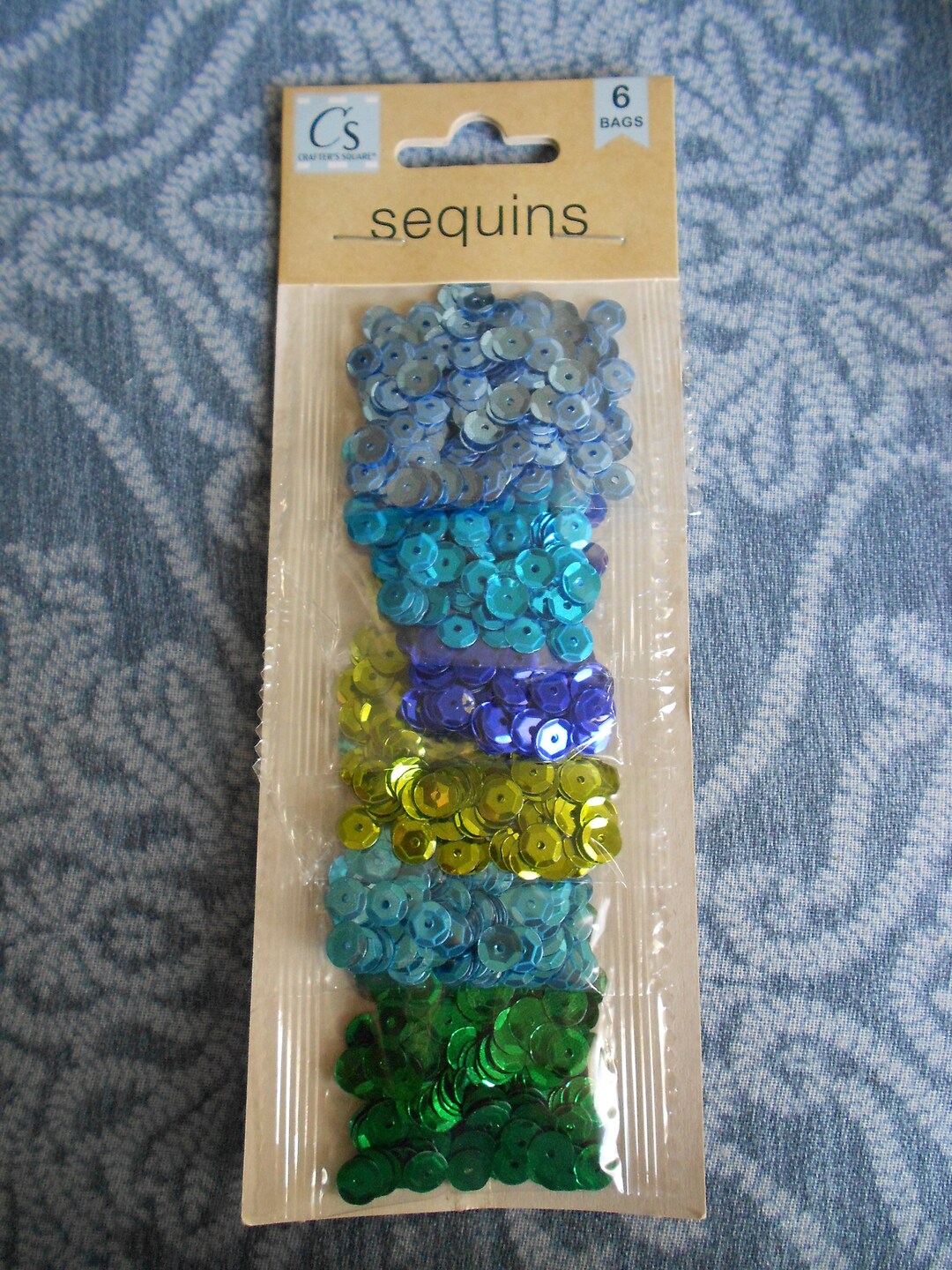 1 Package Sequins Ocean Colors - Etsy