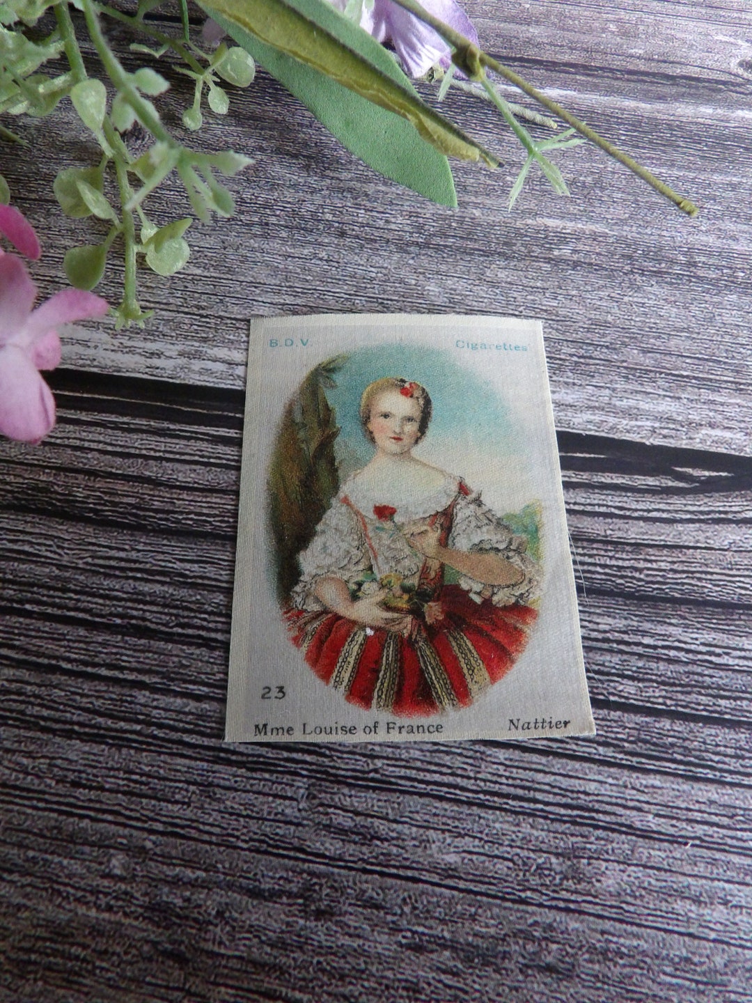 1 Vintage Cigarette Silk From the BVD Company Circa 1900's 2 X 2 3/4 ...