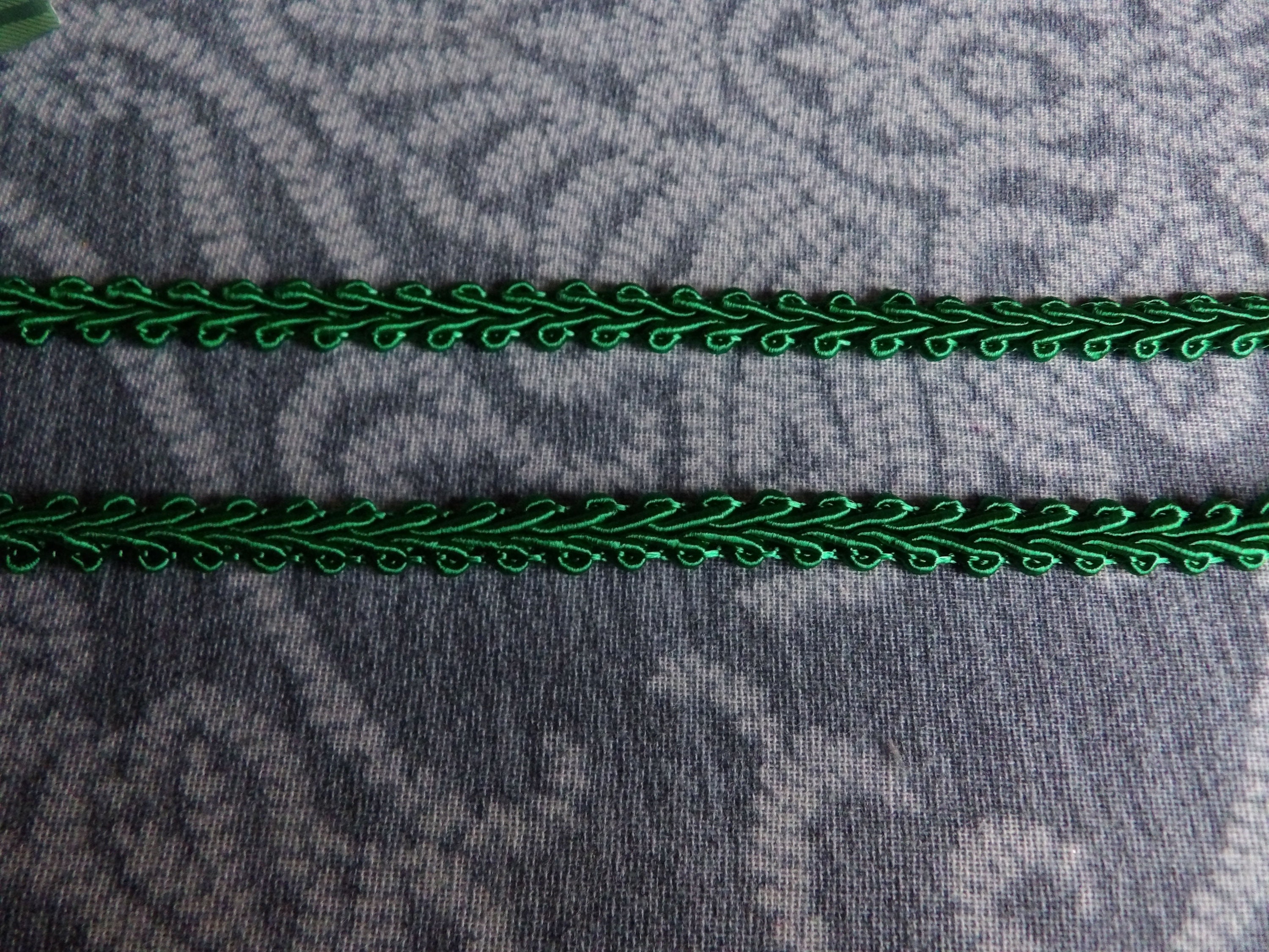 1 Yard Kelly Green Gimp Braid Trim 1/4 Inch - Etsy