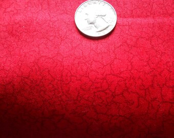 Red Crackle Fabric - Etsy