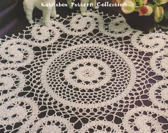 Crochet Cornucopia Table Runner Pattern KC0166 Beginner - Etsy