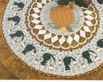 Black Crochet Doily - Etsy