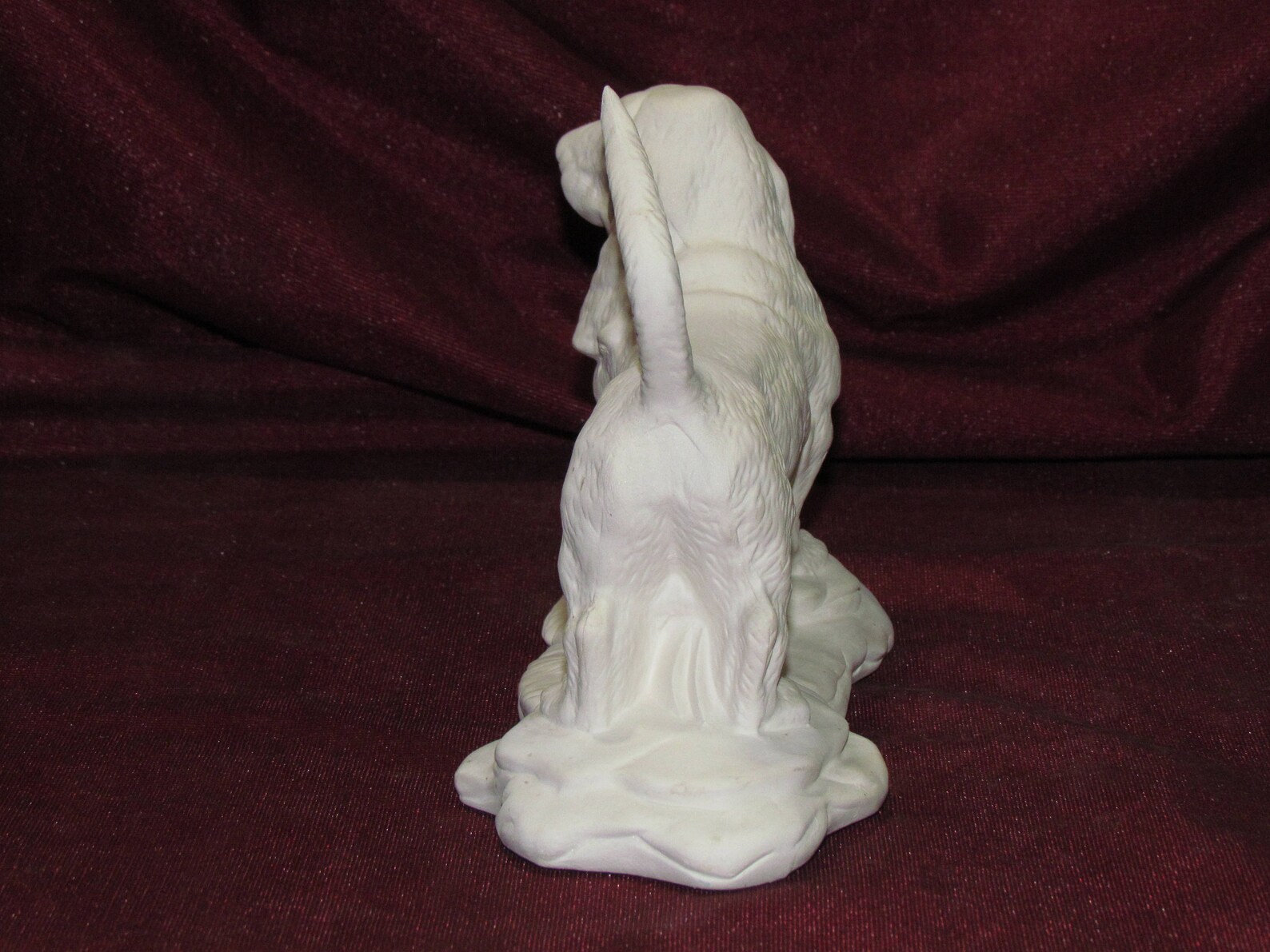 Ceramic Bisque U-paint Basset on A Rock Base Unpainted Ready - Etsy