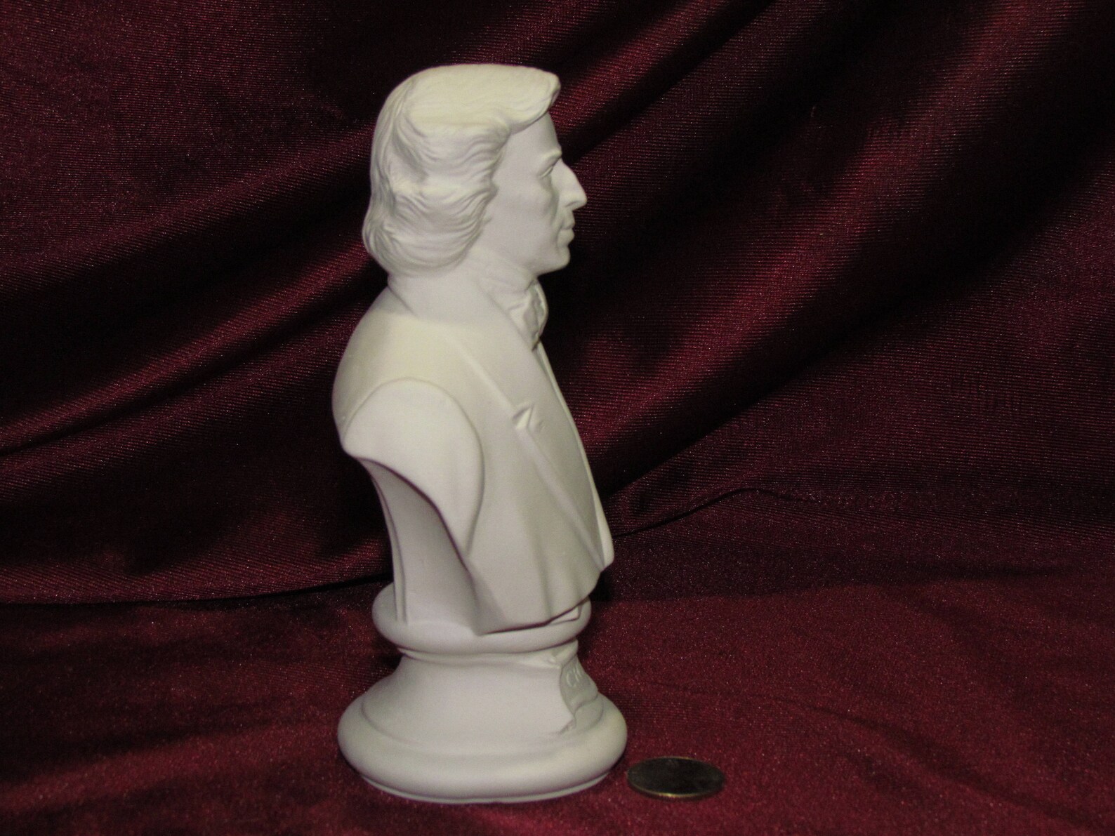 Ceramic Bisque U-paint Bust Frederic Chopin Unpainted Ready to - Etsy