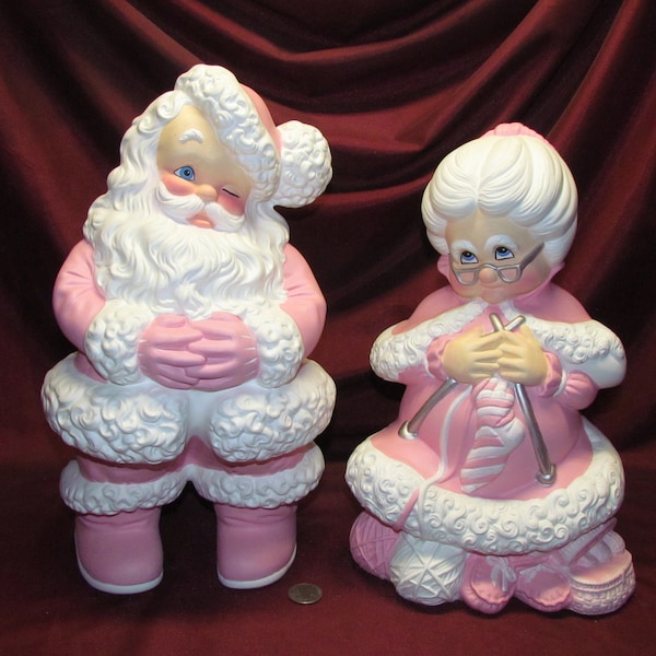 Ceramic Santa Claus - Etsy