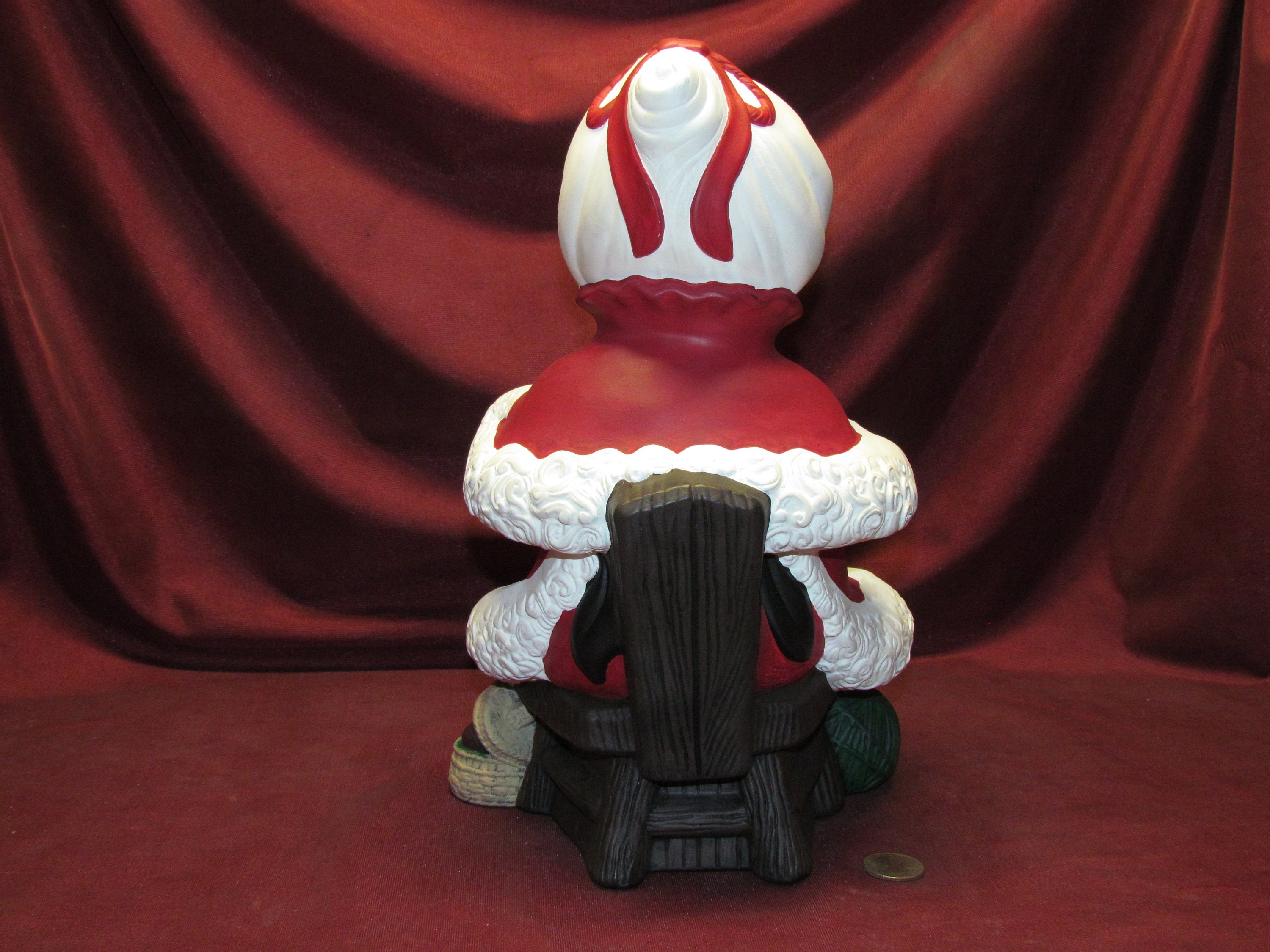 Ceramic Bisque Large Mrs Santa Claus Hand Painted Finished - Etsy Canada