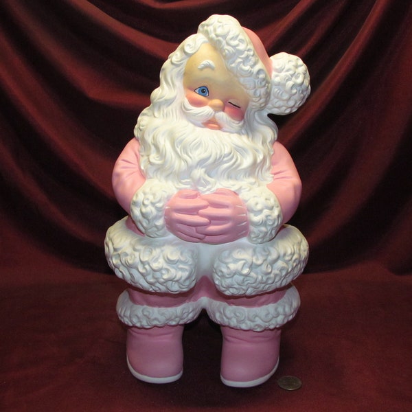 Ceramic Santa Claus - Etsy