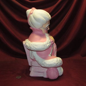 Pink Themed Large Mrs Santa Claus Hand Painted Finished Ready to ...