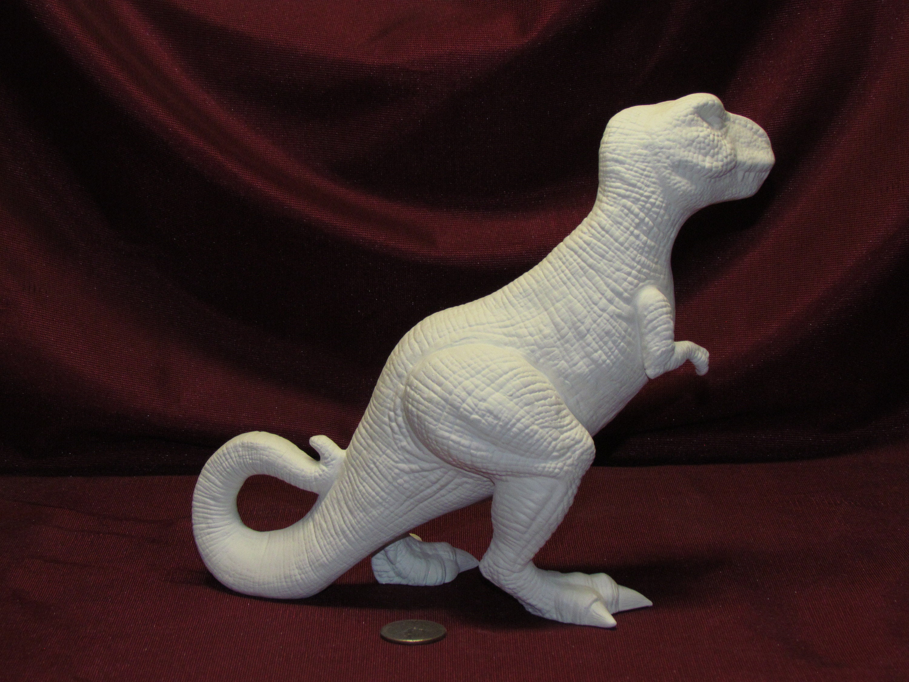 Ceramic Bisque U-paint Tyrannosaurus Rex Ready to Paint | Etsy