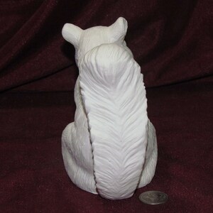 Ceramic Bisque U-paint Squirrel With Paws up Unpainted Ready to Paint ...