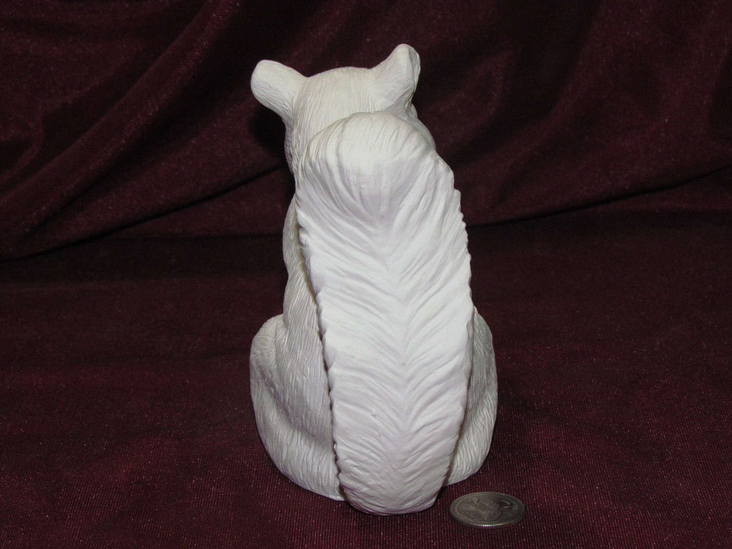 Ceramic Bisque U-paint Squirrel With Paws up Unpainted Ready - Etsy