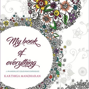 My Book of Everything A Wanderlust Colouring Experience - Etsy Australia