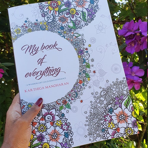 My Book of Everything A Wanderlust Colouring Experience - Etsy Australia