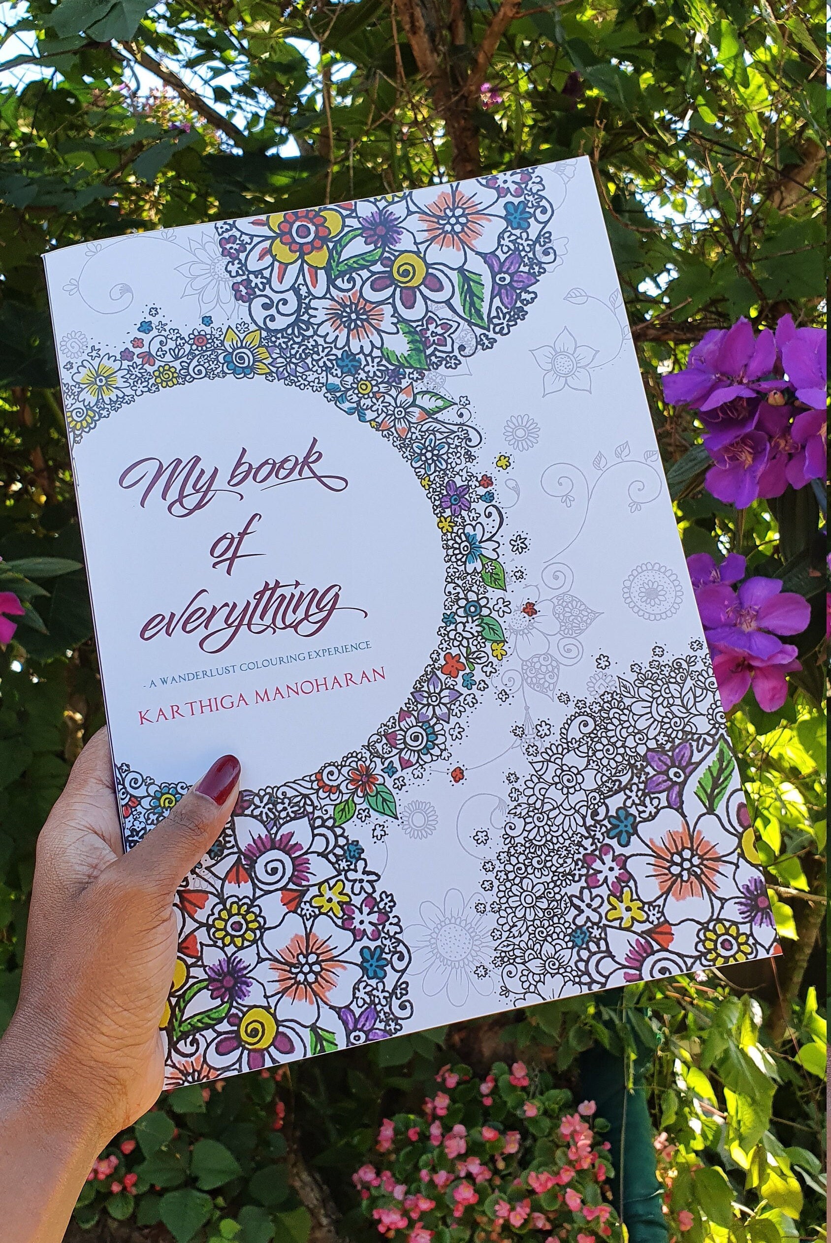 My Book of Everything A Wanderlust Colouring Experience - Etsy Australia