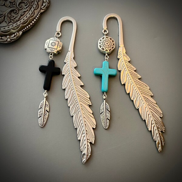 Cross Bookmark - Etsy