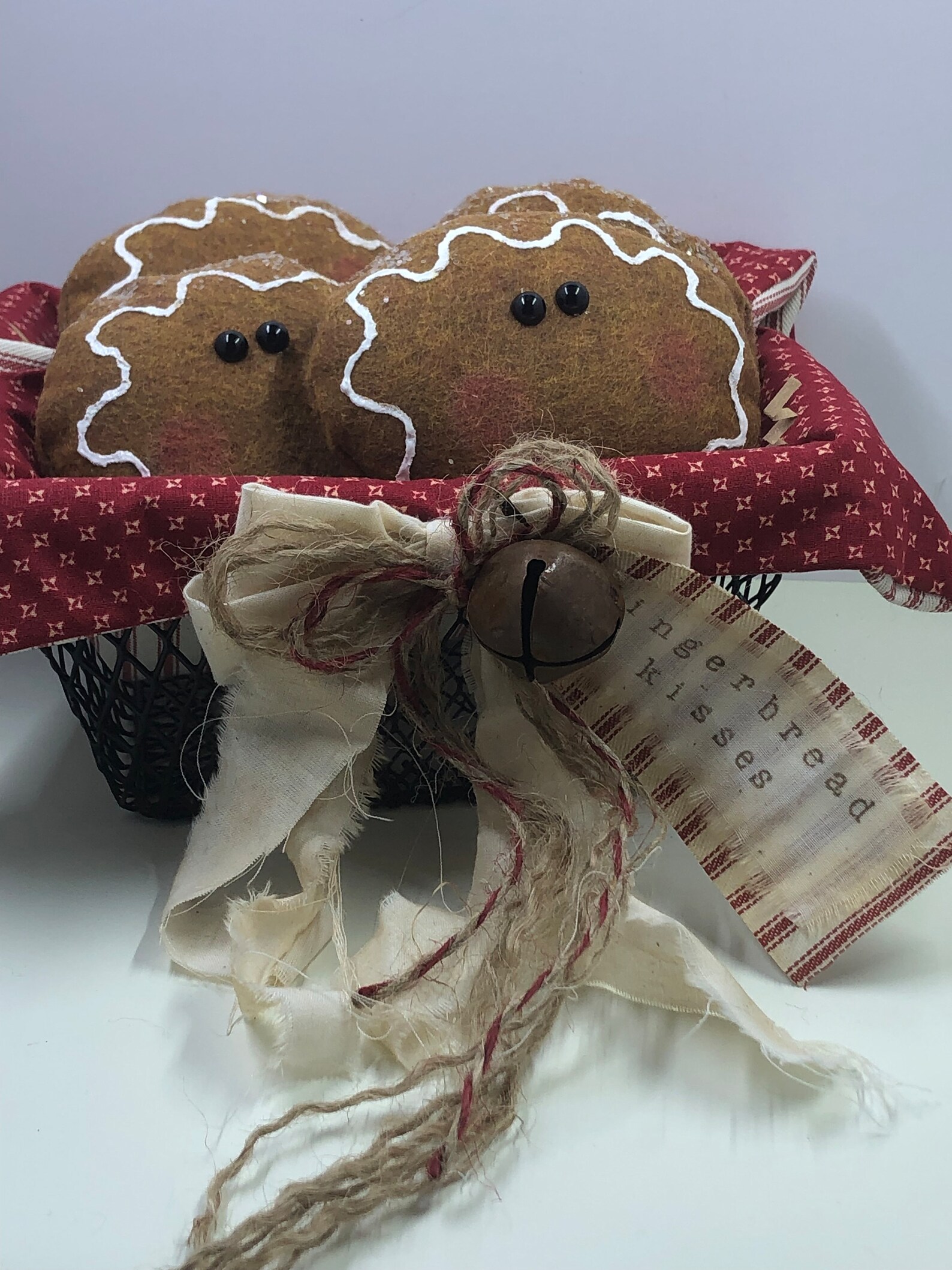 Gingerbread Cookie Basket - Etsy