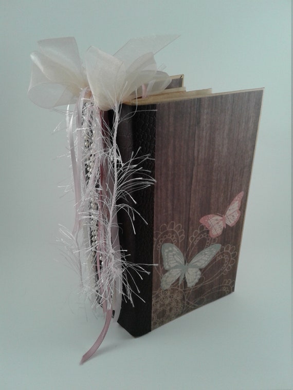 Handmade Paper Bag Shabby Chic Rustic Style Album | Etsy