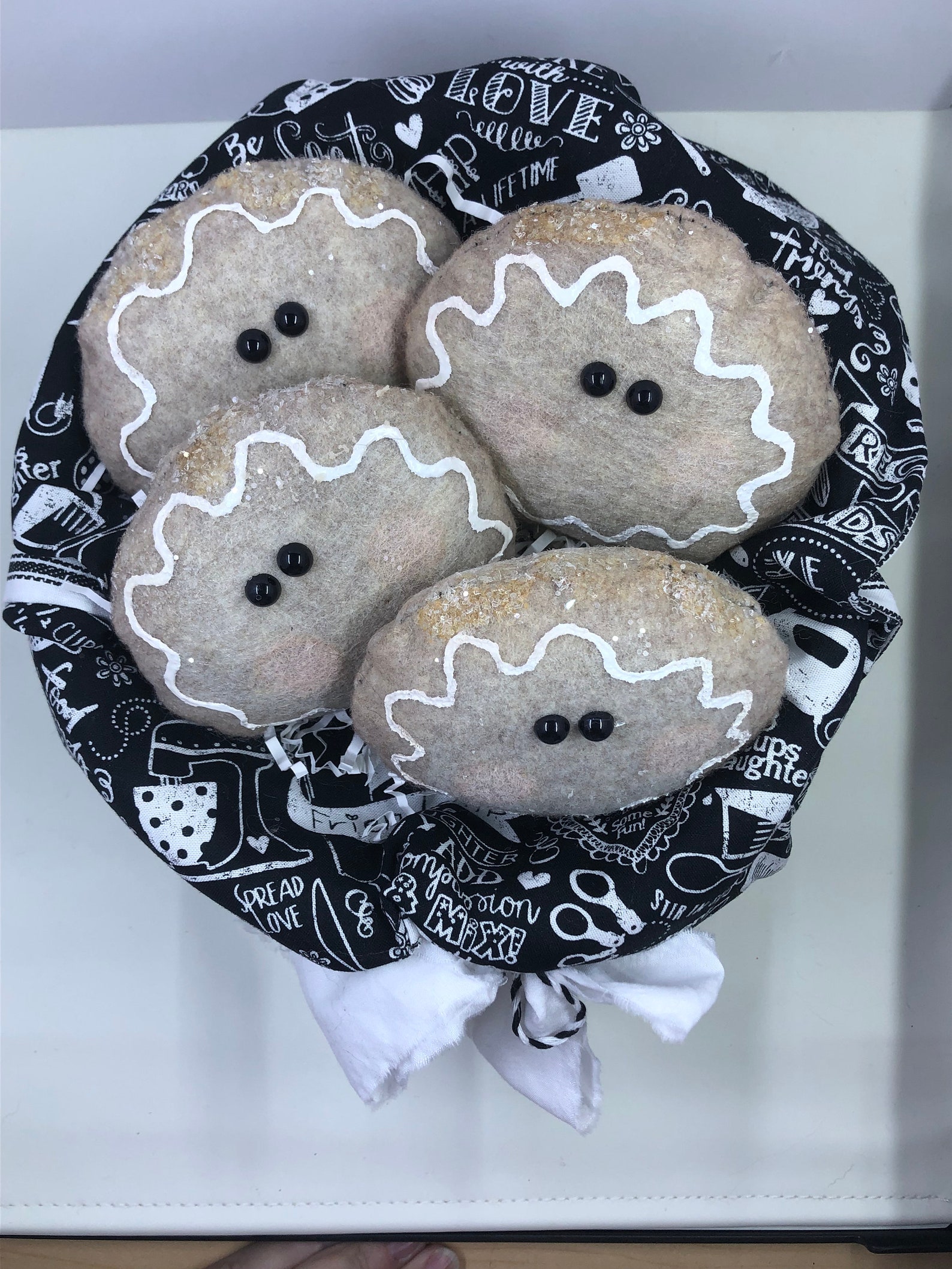 Gingerbread Cookie Basket - Etsy