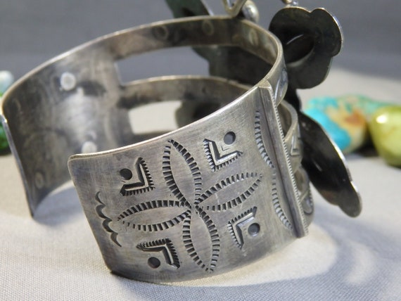 NAVAJO Dean Sandoval Pilot Mountain TURQUOISE Sterlin… - Gem