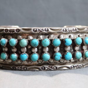 Rare ZUNI Jason & Pearl Ukestine Sleeping Beauty TURQUOISE Snake Eyes ...